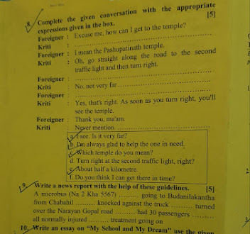 BLE - English Exam Nepal